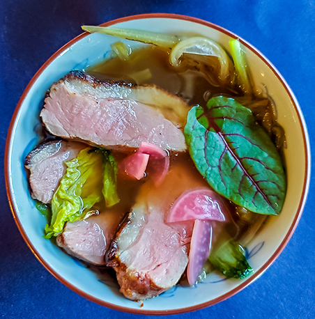 Mandarin Miso Pan Seared Duck Breast with Bok Choy "Ramen" - Chef Dr ...